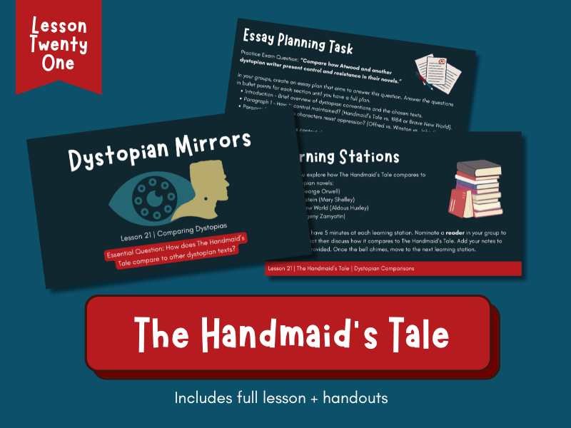 The Handmaid's Tale (L21) Dystopian Comparisons - Revolutionary Education