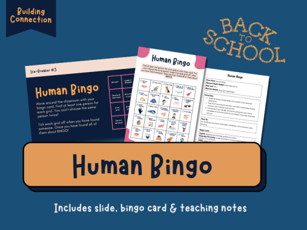 Human Bingo classroom activity - Revolutionary Education